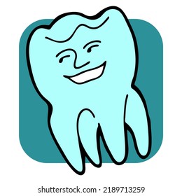 Root Tooth Cartoon Character Problem Solution Stock Illustration ...