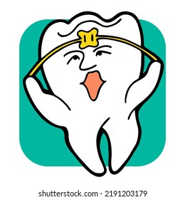 Root Tooth Cartoon Character Problem Solution Stock Illustration ...