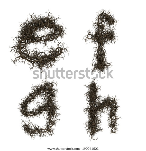Roots Tree Alphabet Stock Illustration 190041503 | Shutterstock