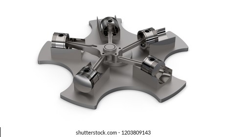 Rotary Engine Design Stock Illustration 1203809143 | Shutterstock