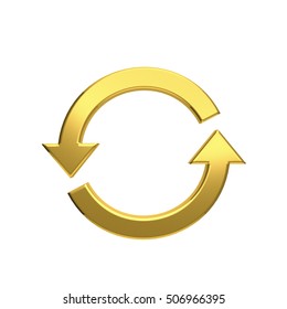 Rotate Arrows Concept Cycle Loop Continuous Stock Illustration 506966389