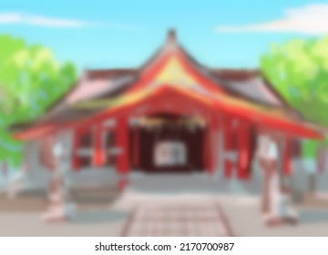 Rough Background Shrine Stock Illustration 2170700987 | Shutterstock