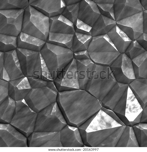 Rough Jagged Stone Texture That Tiles Stock Illustration 20163997 ...