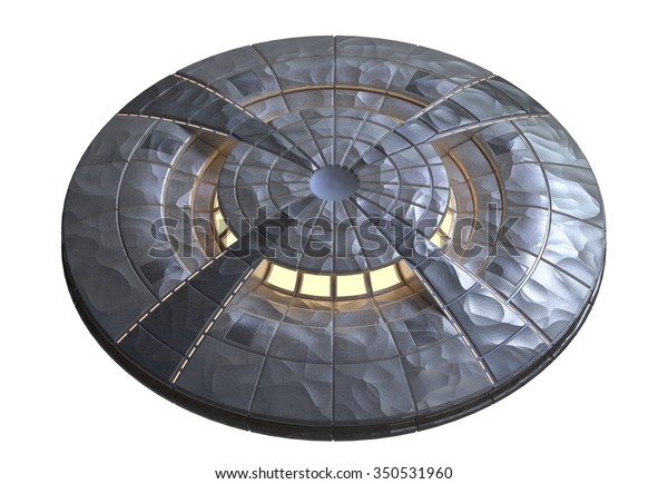 Round Alien Ufo Stock Illustration 350531960 | Shutterstock