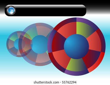 Round Chart Stock Illustration 55762294 | Shutterstock