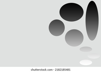Round Oval Design Background Material Stock Illustration 2182185481 ...