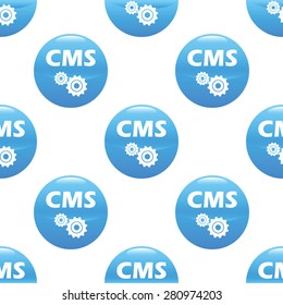 Round Sign Text Cms Two Gears Stock Illustration 280974203 | Shutterstock