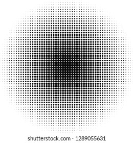 Rounded Halftone Background Textures Stock Illustration 1289055631 ...