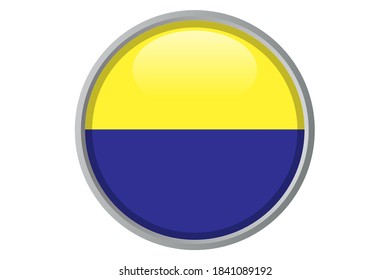 Rounded Perlis State Flag 3d Button Stock Illustration 1841089192 ...