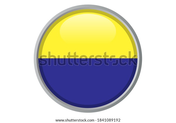 Rounded Perlis State Flag 3d Button Stock Illustration 1841089192 ...
