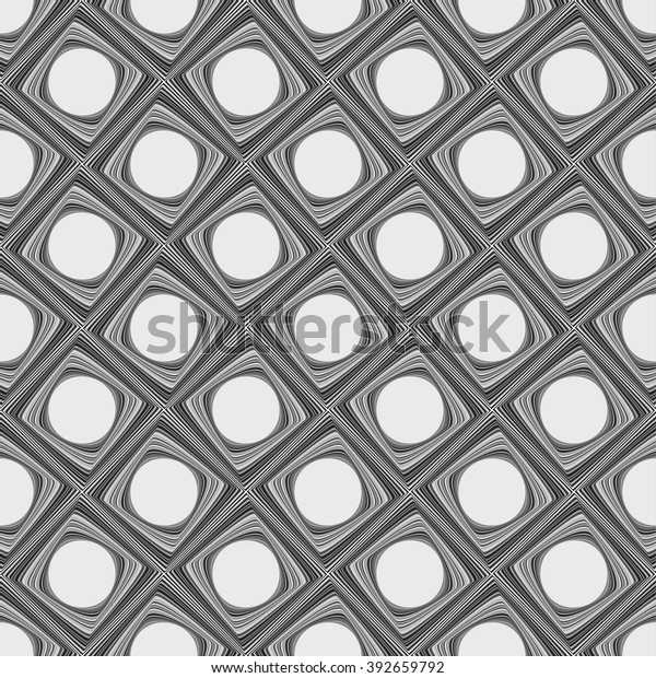 Rounded Squares Blending Angular Seamless Background Stock Illustration ...
