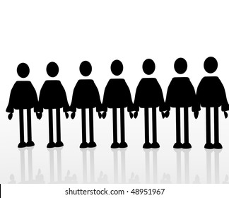 Row Stock Illustration 48951967 | Shutterstock