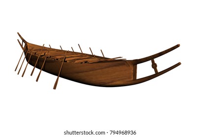 Rowing Boat 3d Rendering Stock Illustration 794968936 | Shutterstock