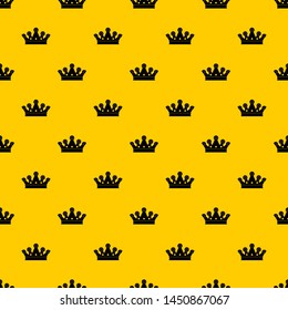 Royal Crown Pattern Seamless Repeat Geometric Stock Illustration ...