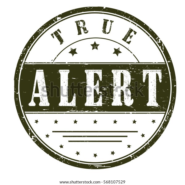Rubber Stamp Alert Bitmap 스톡 일러스트 568107529 | Shutterstock