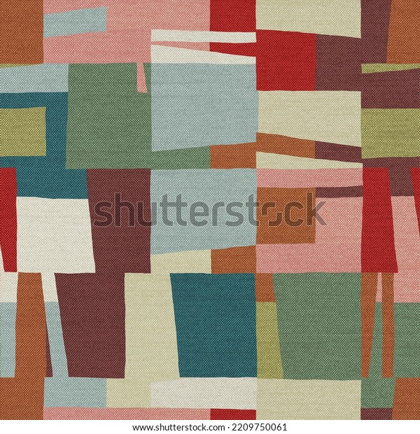 Rug Seamless Texture Abstract Pattern Ethnic Stock Illustration ...