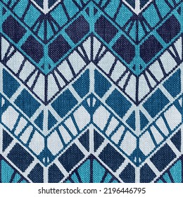 Rug Seamless Texture Chevron Pattern Ethnic Stock Illustration ...