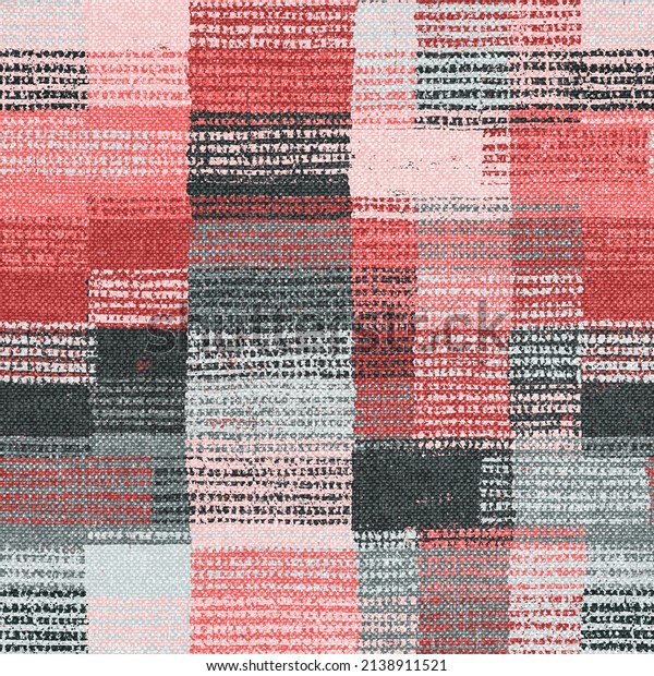Rug Seamless Texture Ethnic Pattern Fabric Stock Illustration ...