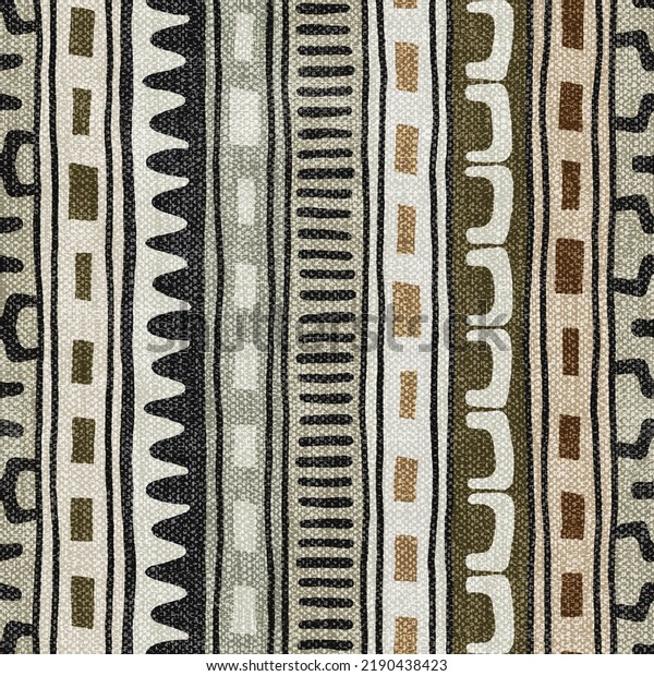 Rug Seamless Texture Ethnic Pattern Fabric Stock Illustration ...
