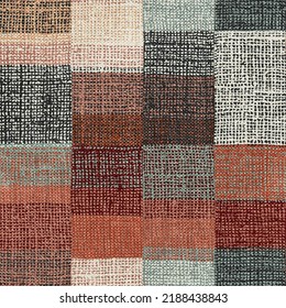 Rug Seamless Texture Square Pattern Fabric Stock Illustration ...