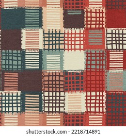 Rug Seamless Texture Chevron Pattern Fabric Stock Illustration ...