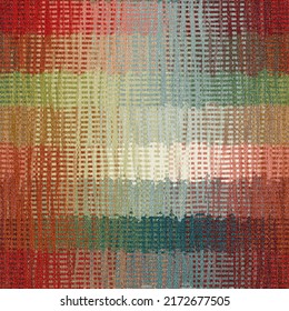 Rug Seamless Texture Stripes Pattern Fabric Stock Illustration ...