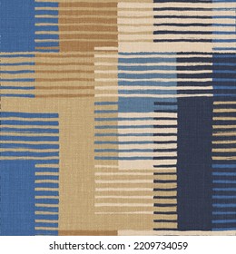 Rug Seamless Texture Stripes Pattern Ethnic Stock Illustration ...