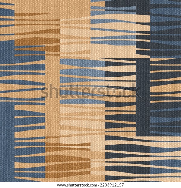 Rug Seamless Texture Stripes Pattern Ethnic Stock Illustration ...