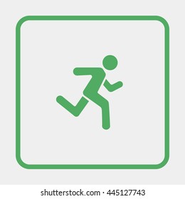 Run Icon Stock Illustration 445127743 | Shutterstock