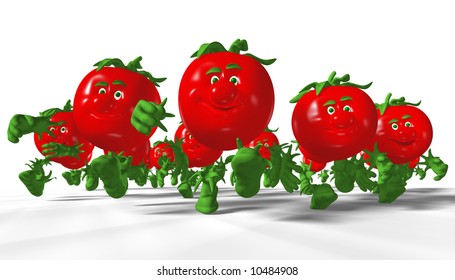 1,875 Running tomatoes Images, Stock Photos & Vectors | Shutterstock