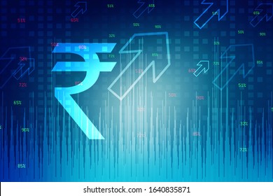 Rupee Currency 2d Rendering Illustration Stock Illustration 1683341611 ...