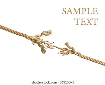2,823 Frayed Rope Images, Stock Photos & Vectors | Shutterstock