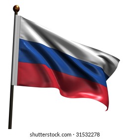 Russian Flag High Resolution 3d Render 스톡 일러스트 31532278 | Shutterstock