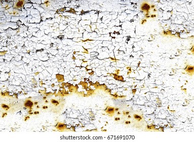 Rust Spots On White Paint Stock Illustration 671691070 | Shutterstock