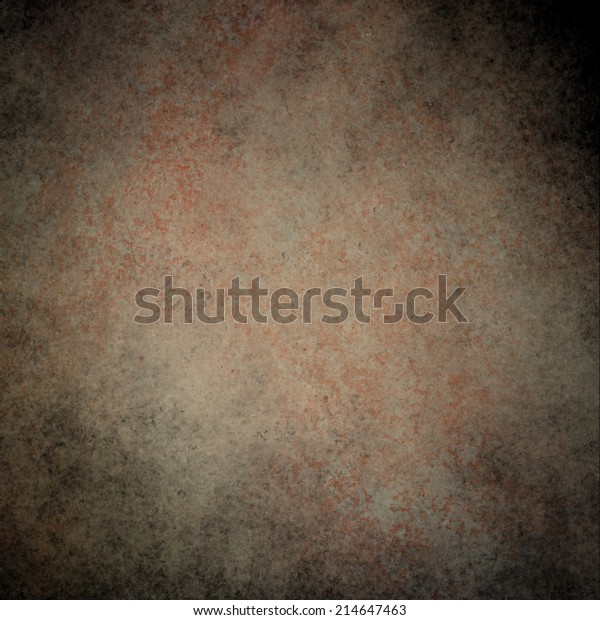 Rustic Orange Brown Grunge Background Darker Stock Illustration ...