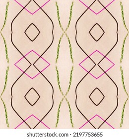 Rustic Paper Seamless Pen Texture Craft Stock Illustration 2197753655 ...