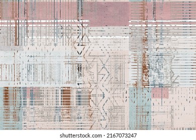Rustic Texture Background Natural Colors Geometric Stock Illustration ...