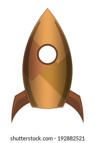 Rusty Spaceship Stock Illustration 192882521 | Shutterstock