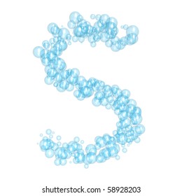 S Letter Created Bubbles Stock Illustration 58928203 | Shutterstock