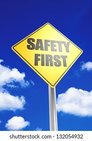 Safety First Stock Illustration 132054932