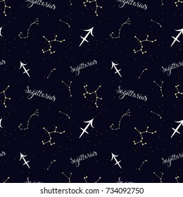 Zodiac Signs Vector Set Astrology Horoscope Stock Vector (Royalty Free ...
