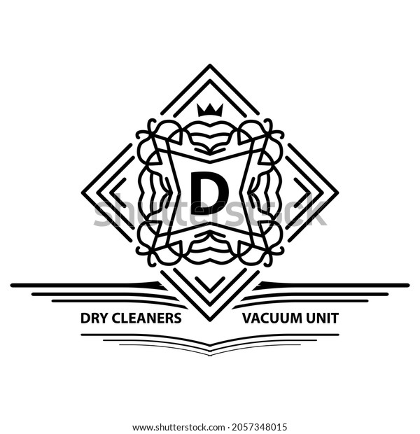 Sample Dry Cleaning Logo Design Square Stock Illustration 2057348015 ...