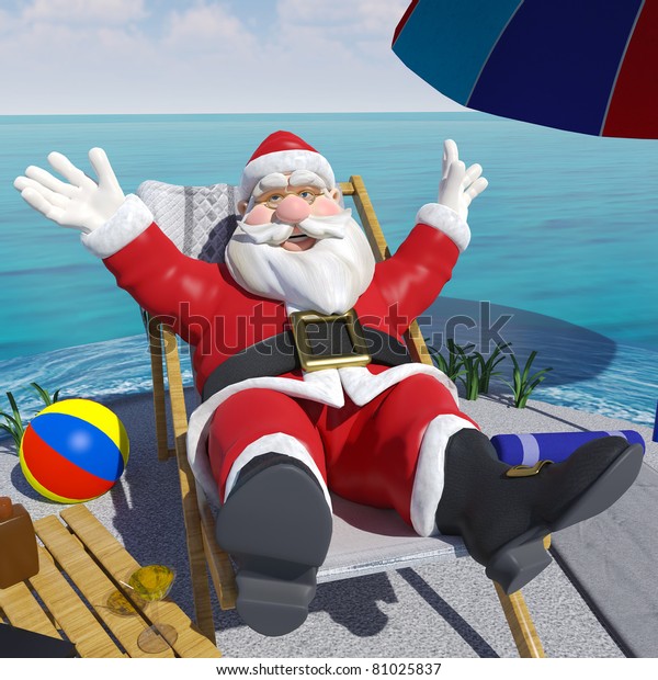 Santa Holidays Stock Illustration 81025837 | Shutterstock