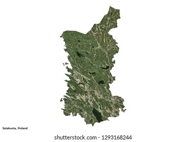 Satakunta Finland Map 3d Rendering Stock Illustration 1293168244 ...