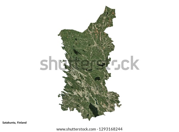 Satakunta Finland Map 3d Rendering Stock Illustration 1293168244 ...