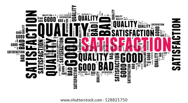 Satisfaction Word Cloud Stock Illustration 128821750 | Shutterstock