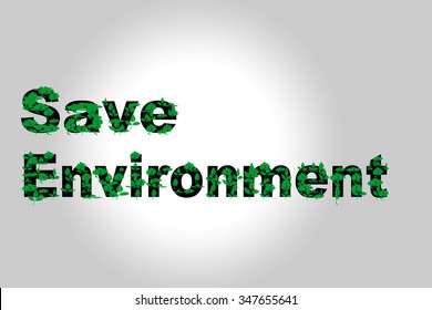 Save Environment Stock Illustration 347655641 | Shutterstock