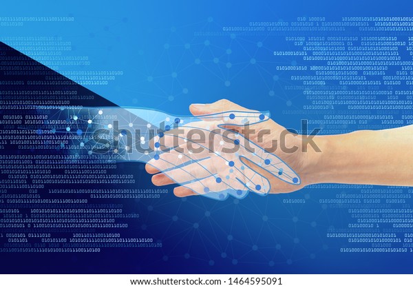 Say Hello Ai Artificial Intelligence Concept Stock Illustration ...
