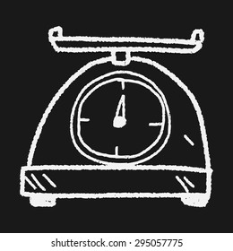Scale Doodle Stock Vector (Royalty Free) 296571116