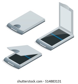76 Flatbed scanner icon Images, Stock Photos & Vectors | Shutterstock